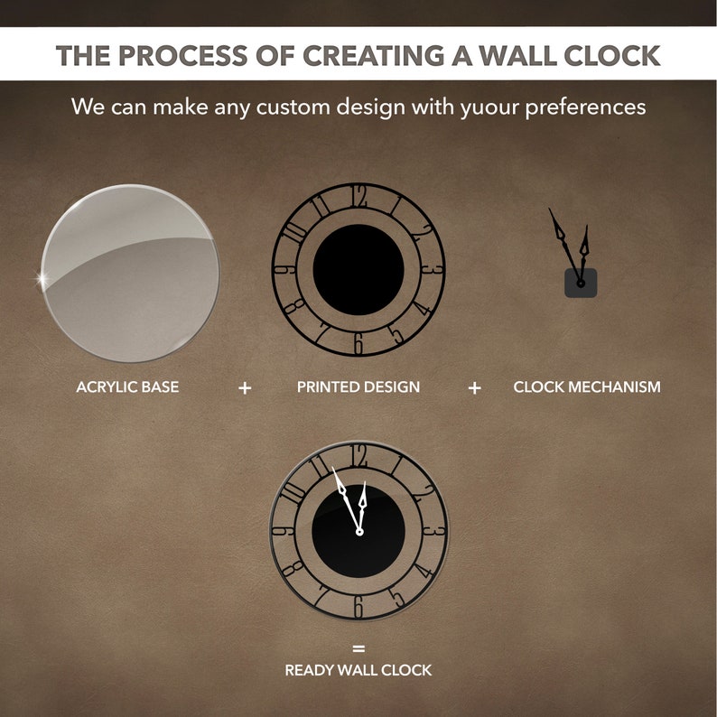Neon Wall Clock, Wall Clock With Led Light, Wall Clock With Numbers ...