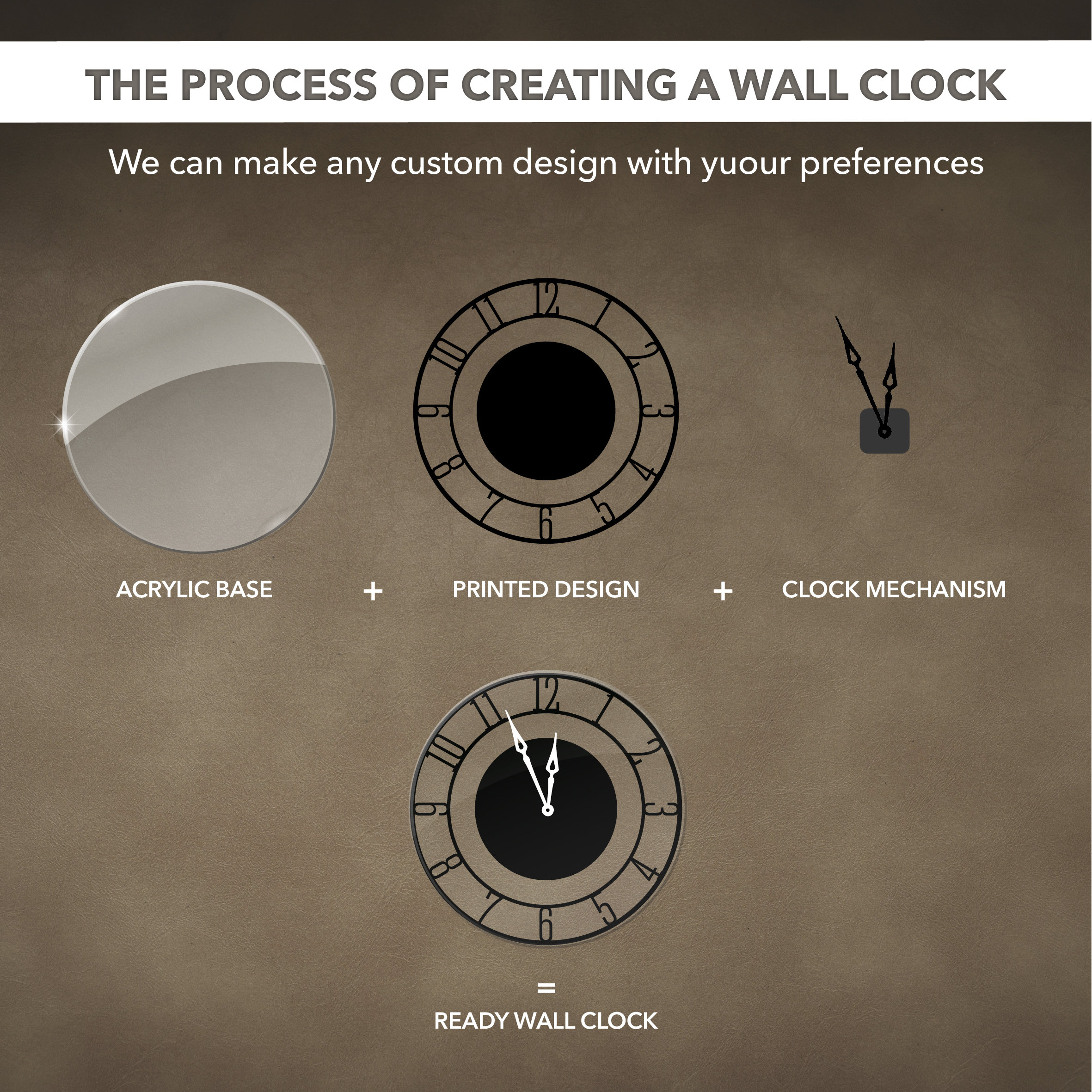 Neon Wall Clock, Wall Clock With Led Light, Wall Clock With Numbers ...