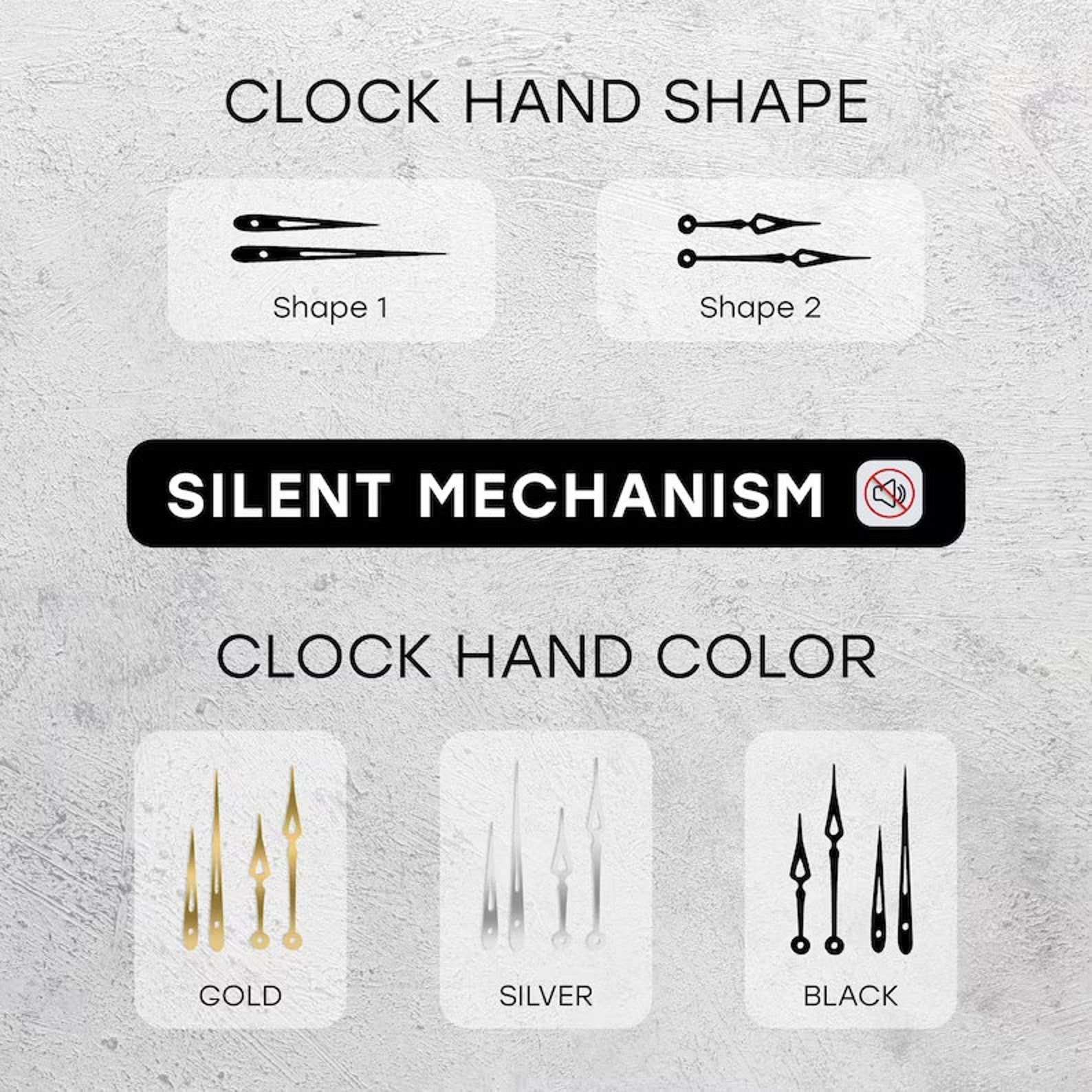 Silent Wall Clock With Numbers, Gear Wall Clock, Neon Wall Clock, Wall ...