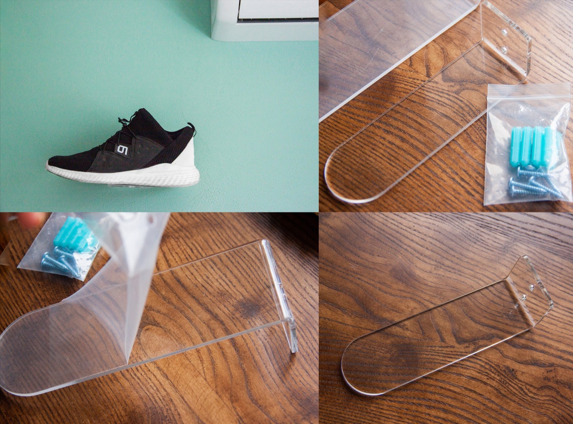 Shoe Display Shoe Wall Mount Floating Sneaker Displays Shoe - Etsy