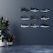 Floating Sneaker Displays, Floating Sneaker Shelves,shoe Wall Shelves ...