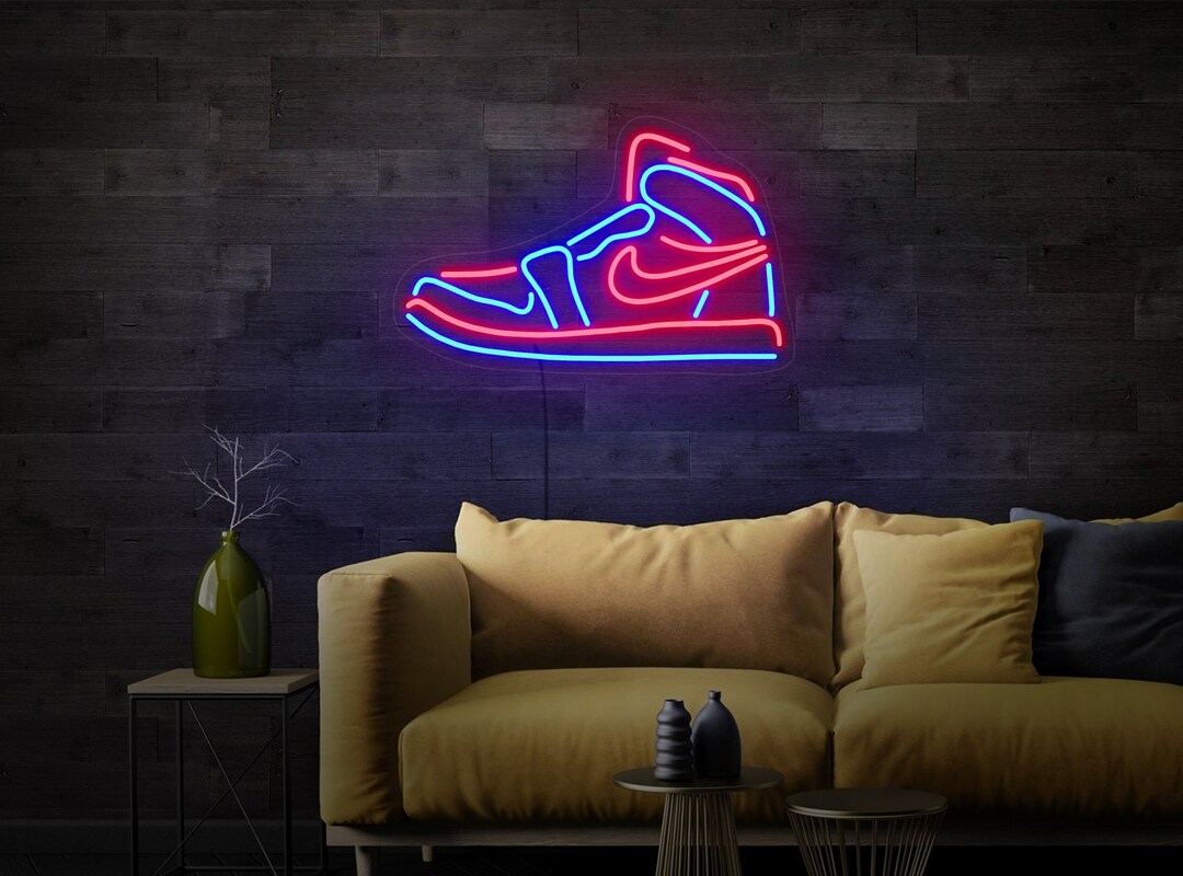 Shoes Neon Sign, Shoe Light Sign, Sneaker Neon Sign, Sneaker Neon Light ...