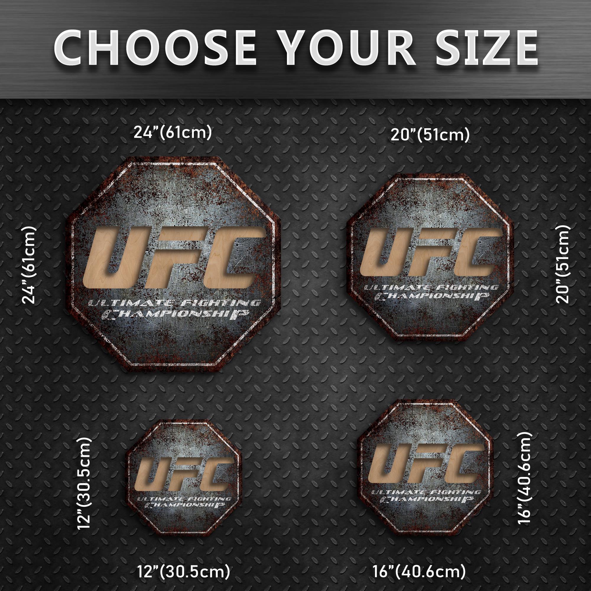 UFC Neon Sign, UFC Led Sign, Ufc Logo, Fighting Neon Sign, Boxing Neon ...