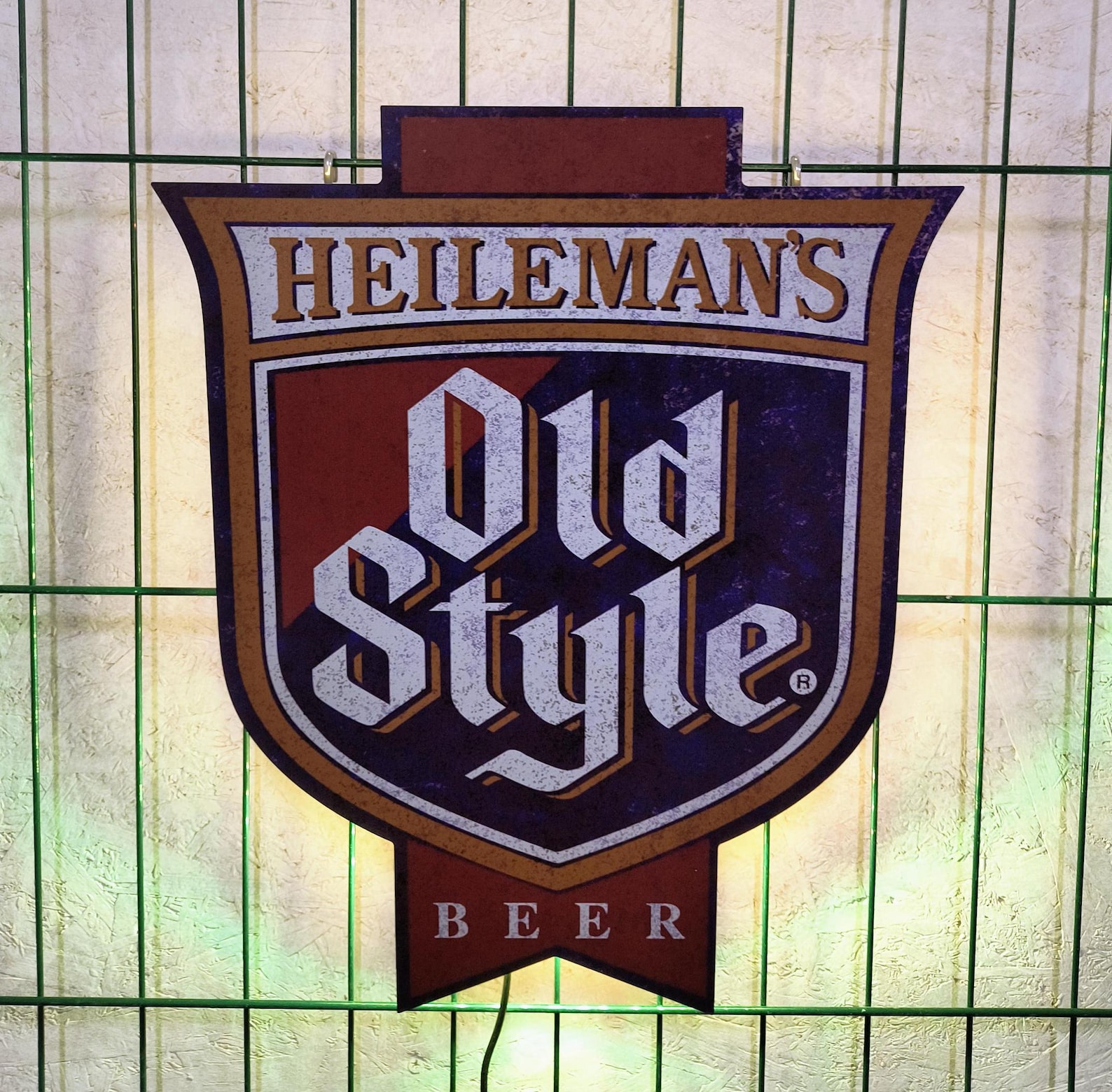 Heileman's Old Style Neon Sign, Old Style Beer Sign, Beer Neon Sign ...