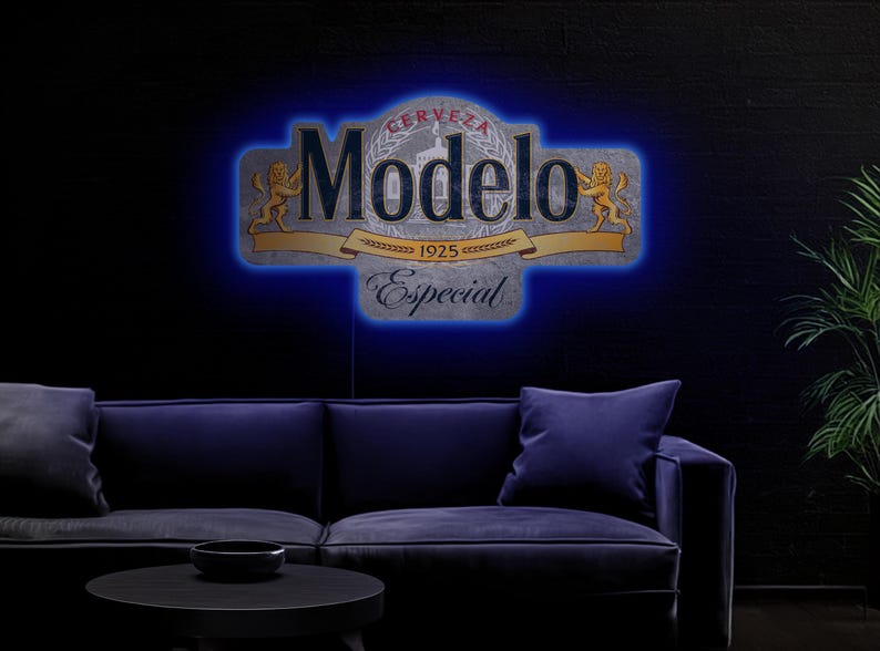 Modelo Especial Neon Sign, Modelo Logo, Modelo Led Sign, Modelo Label ...
