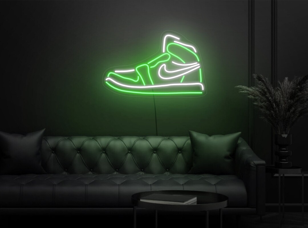 Sneaker Neon Sign, Shoes Neon Sign, Sneaker Led Sign, Sport Shoes Sign ...