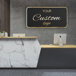 Custom Business Logo Sign Custom Acrylic Sign Business - Etsy