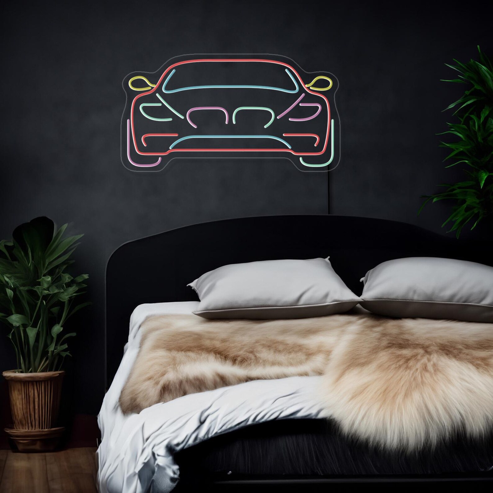 Car Neon Sign, Car Led Sign, Sport Car Sign, Car Light Sign, Car Lover ...