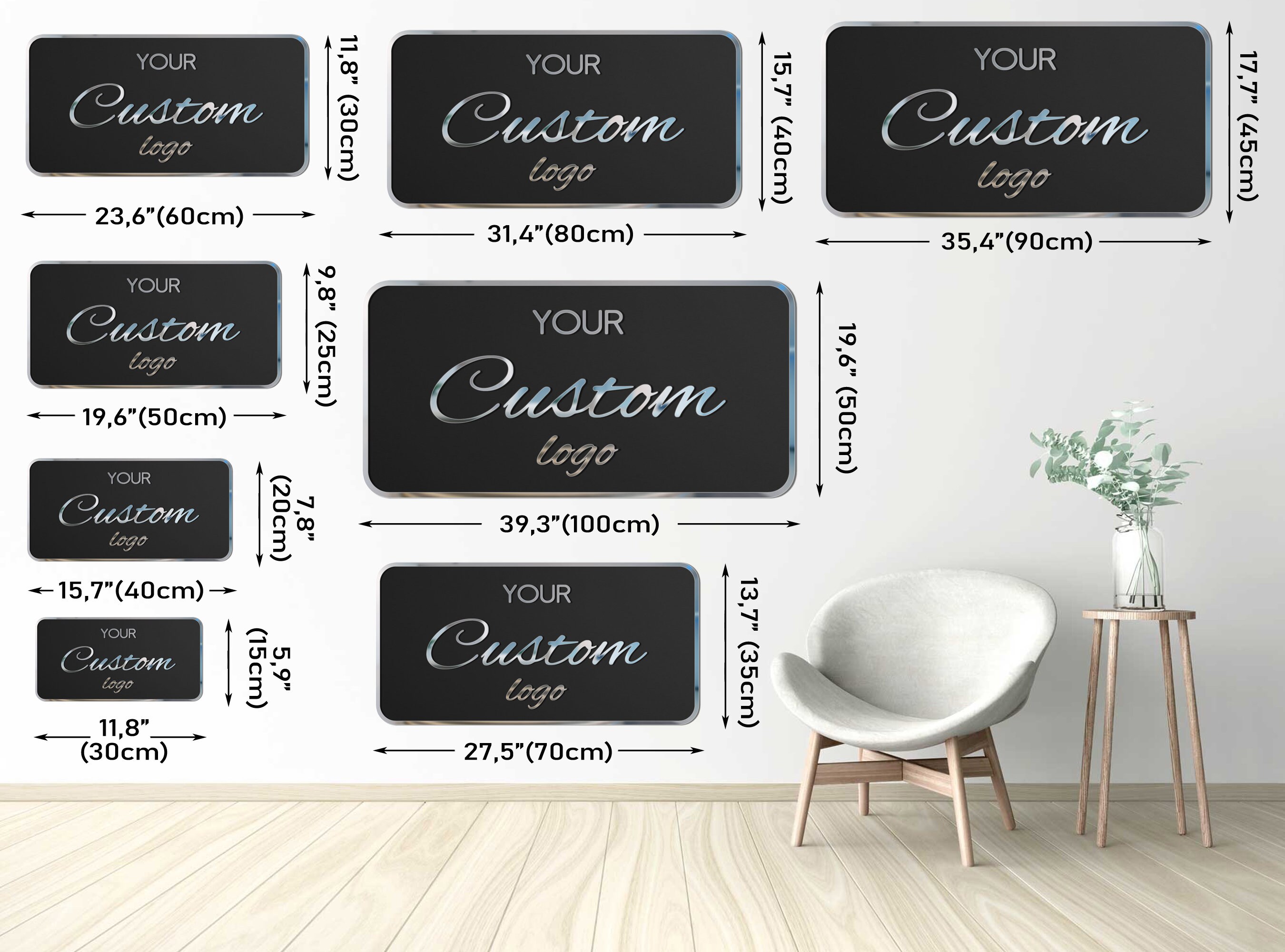 Custom Business Logo Sign Custom Acrylic Sign Business - Etsy