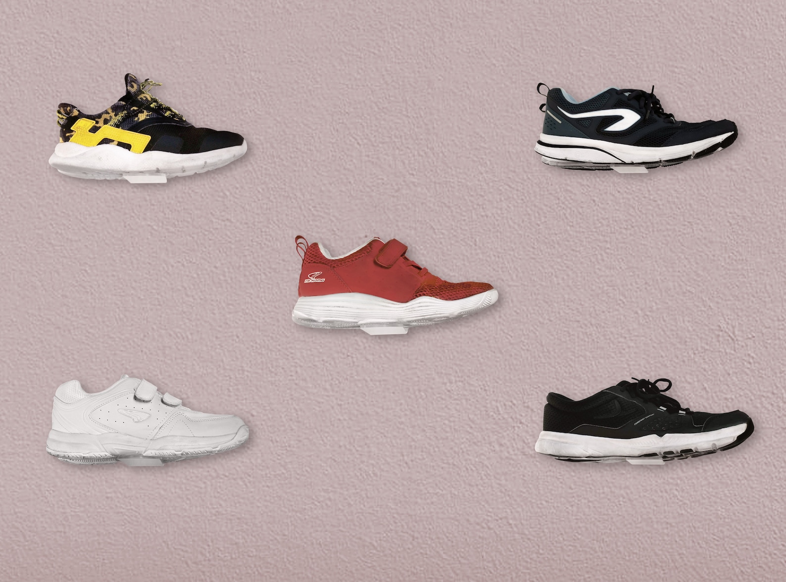 Floating Sneaker Displays, Set of 12/24/30 Floating Sneaker Displays ...