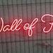 Wall of Fame Neon Sign, Fame Neon Sign, Party Neon Sign, Neon Sign ...