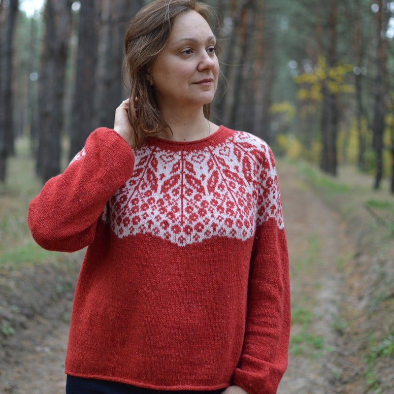 Icelandic Sweater Pattern - Etsy