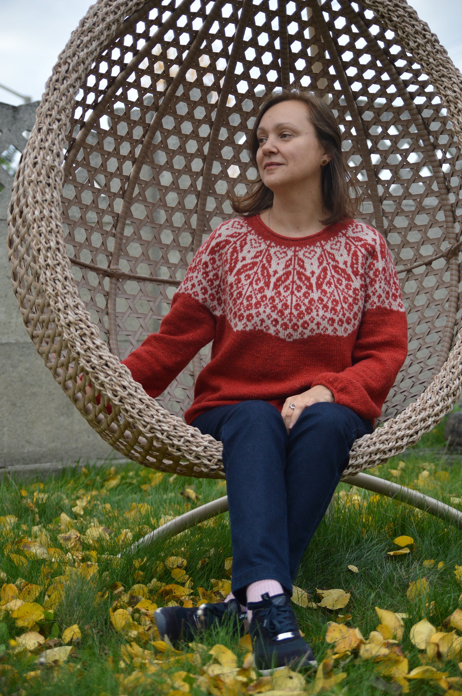 PDF Sweater Pattern Nordic Fair Isle Sweater Wool Diy Sweater Icelandic ...