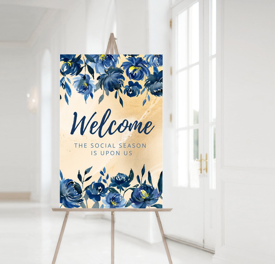 Welcome Sign Instant Download, Bridal Shower Welcome Sign, Baby Shower ...