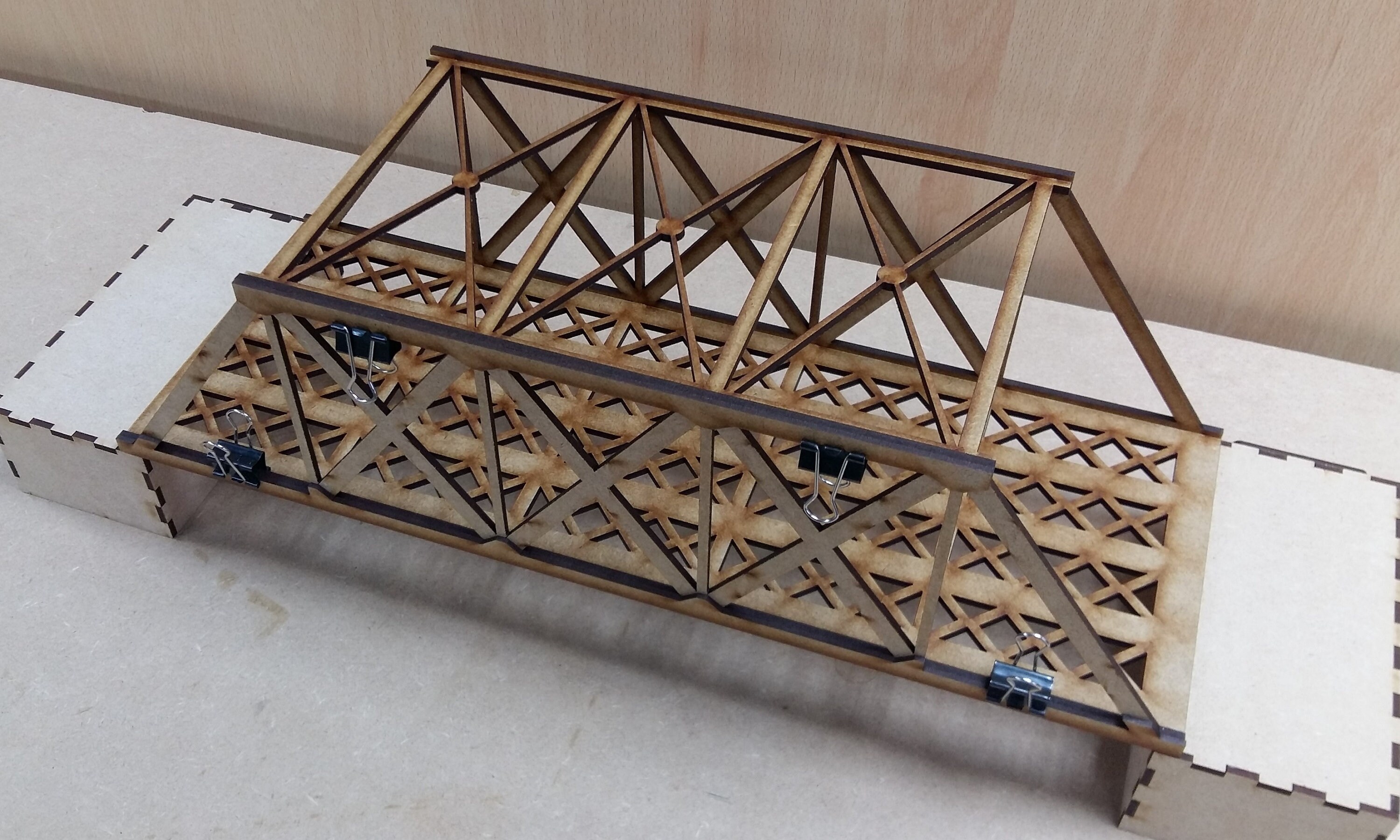 OO/HO Gauge Girder Bridge Kit, Single and Dual Track Model Kits - Etsy UK