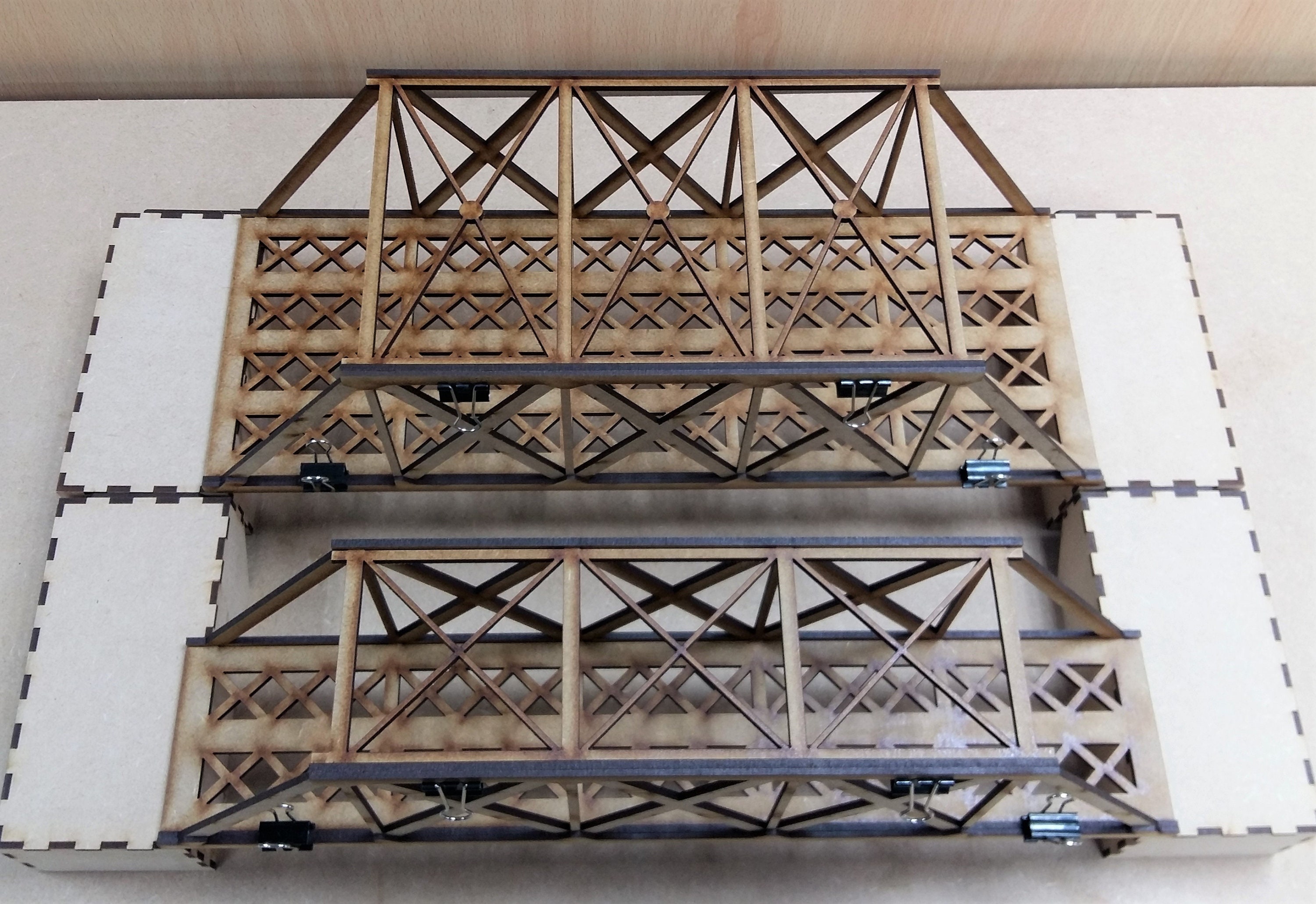OO/HO Gauge Girder Bridge Kit, Single and Dual Track Model Kits - Etsy UK
