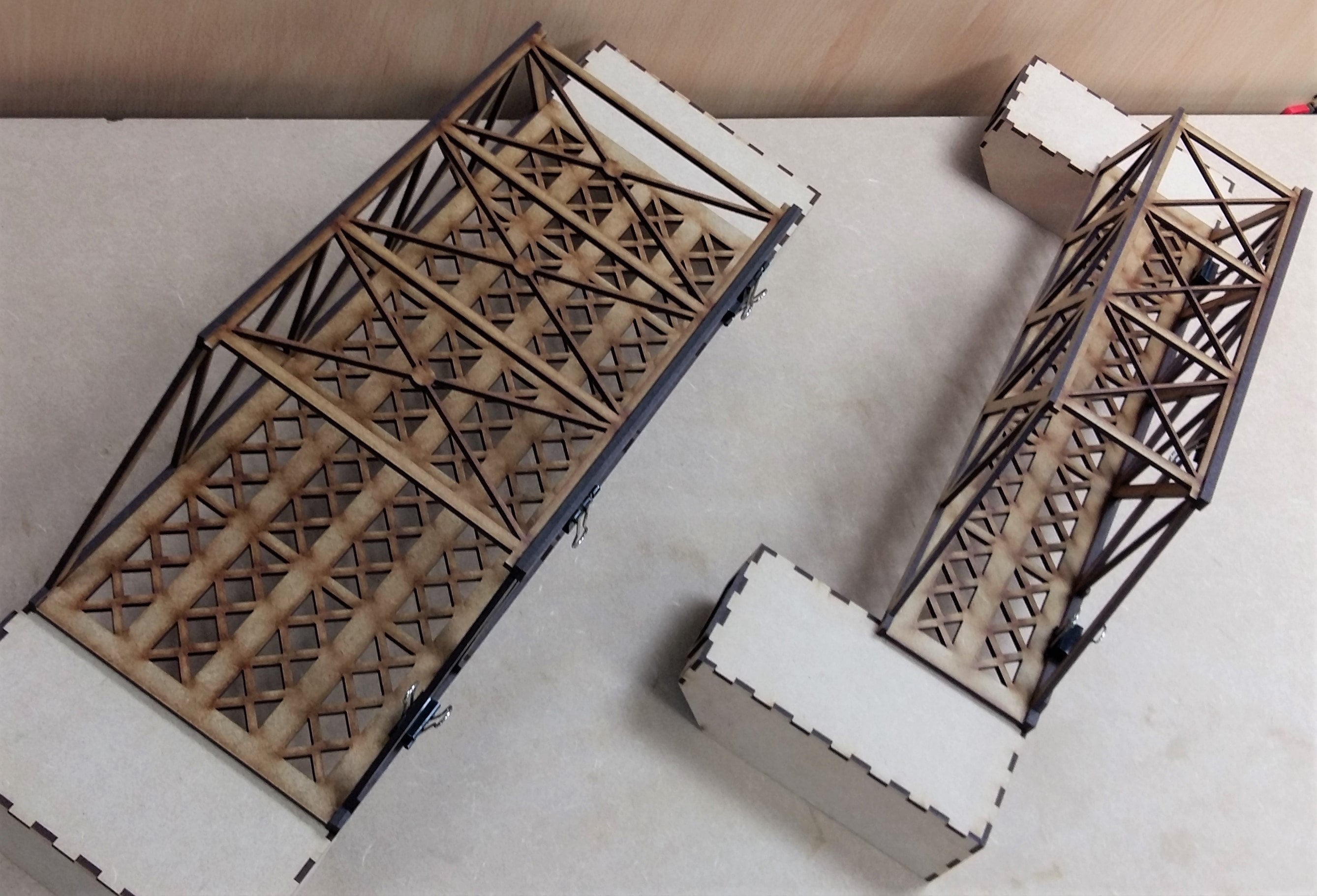 OO/HO Gauge Girder Bridge Kit, Single and Dual Track Model Kits - Etsy UK