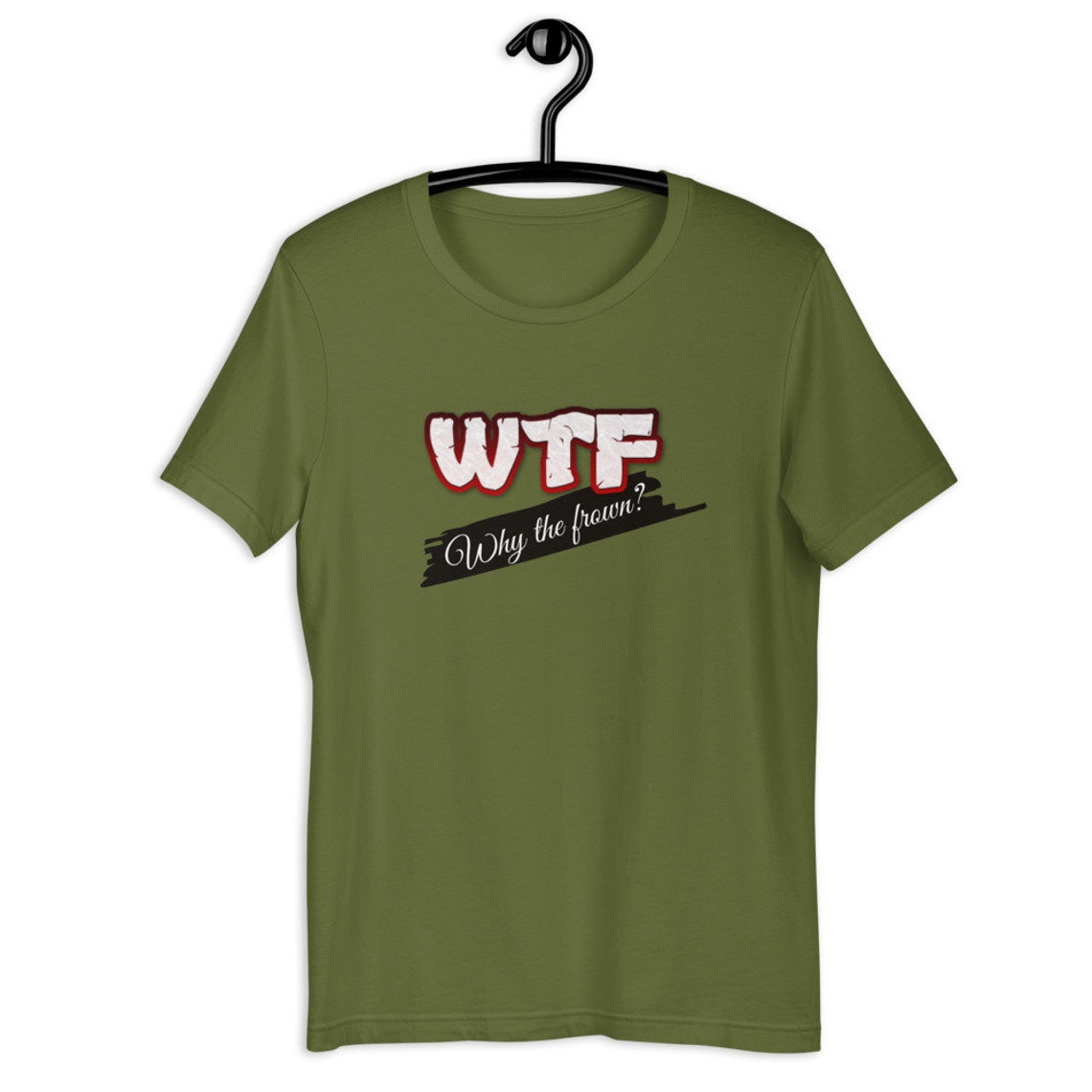 WTF short-sleeve Unisex T-shirt - Etsy