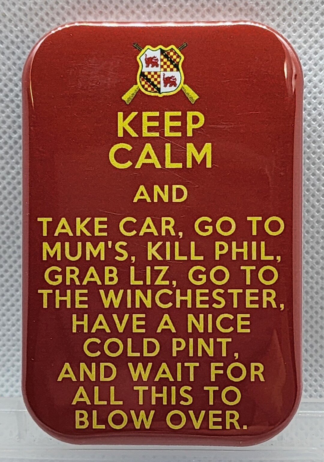 Shaun of the Dead Go to the Winchester Magnet Magnet Horror Movies ...