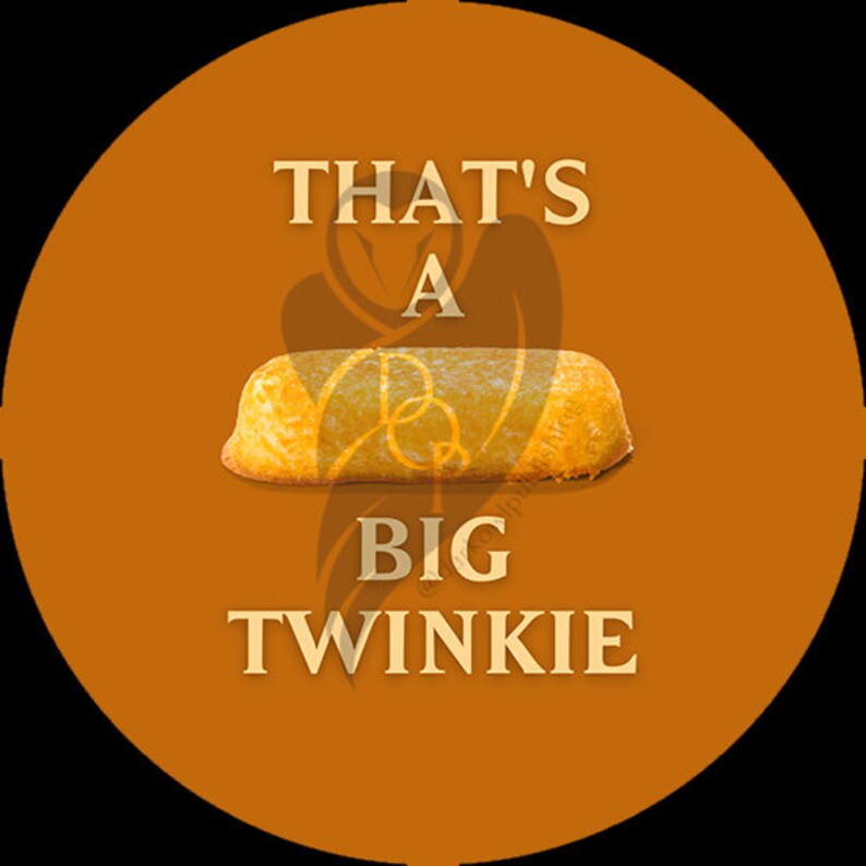 Ghostbusters Button That's a Big Twinkie Button Pin - Etsy