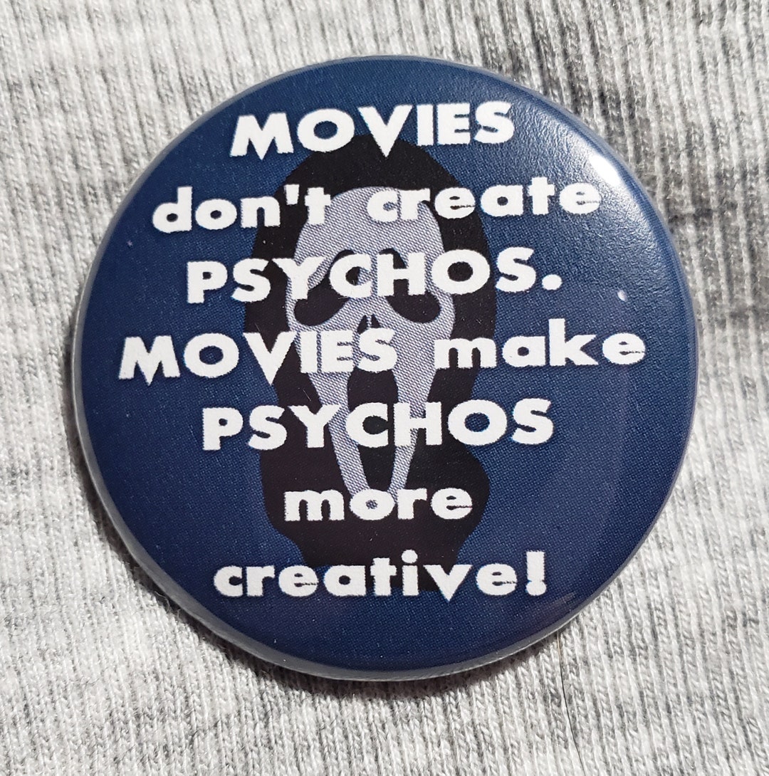 Scream Button Ghostface Horror Movies Button Pinback - Etsy