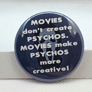 Scream Button Ghostface Horror Movies Button Pinback - Etsy