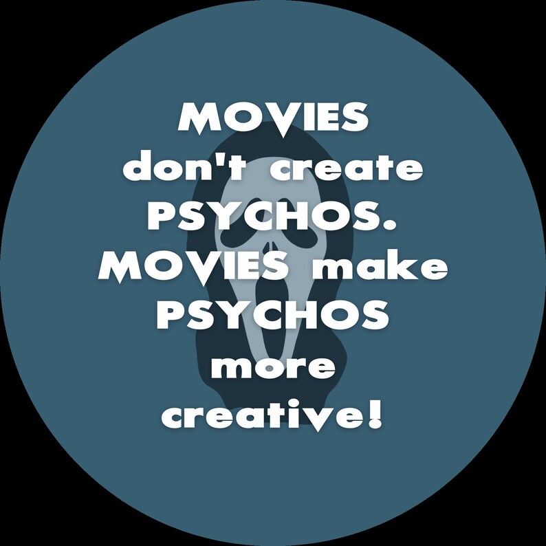 Scream Button Ghostface Horror Movies Button Pinback - Etsy