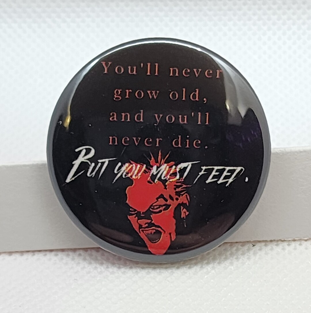 The Lost Boys Button - Button - Pinback Button - Pin - Horror Movies - Etsy