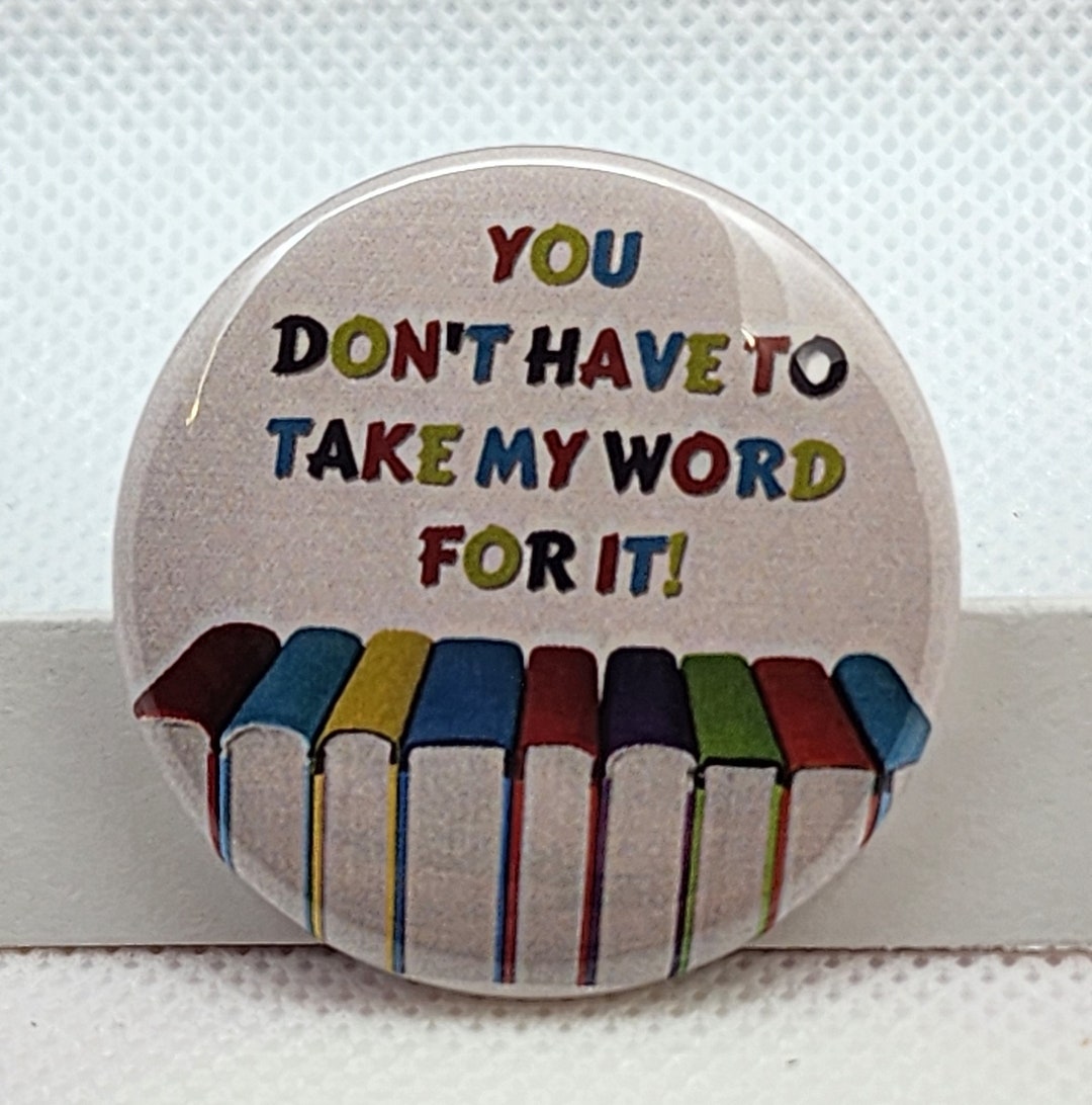 Book Button - Rainbow Reading - You Don't Have to Take My Word for It ...