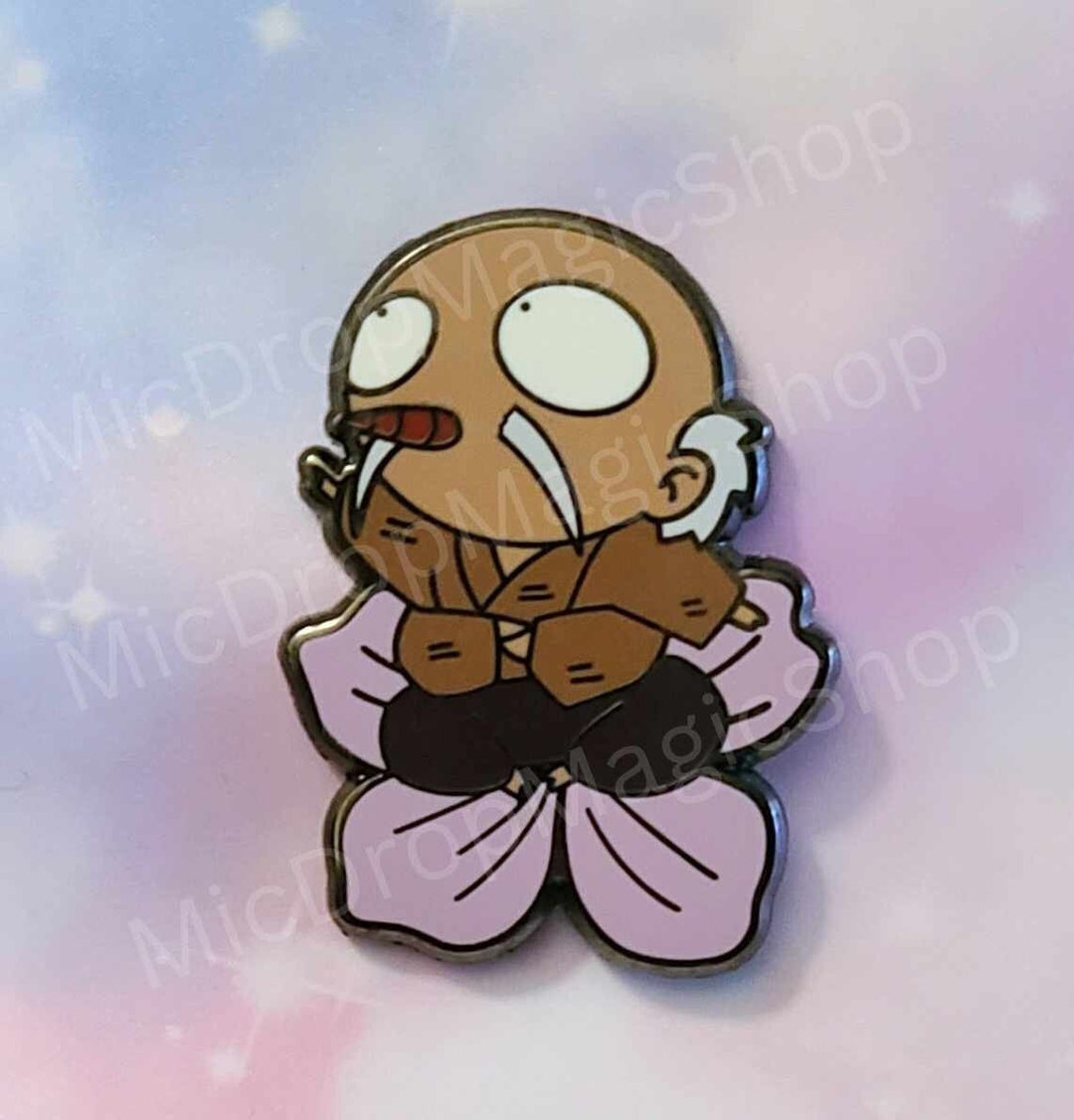 Fleeing Flea Cherry Blossom Pin - Anime - Etsy