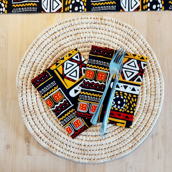 African Napkins - Etsy
