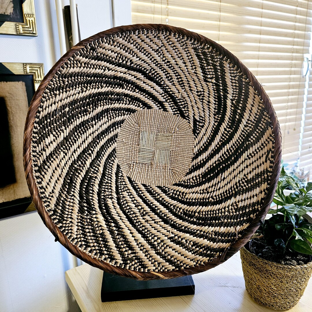 Large Wall Basket | 45cm | Handmade African Wall Baskets | Zimbabwe ...