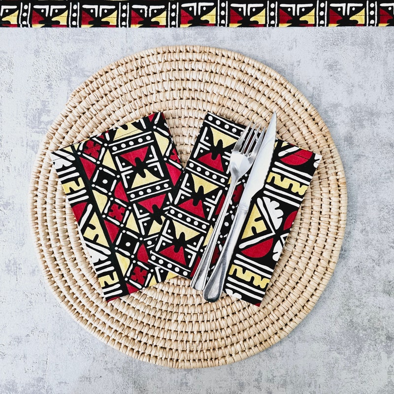 African Napkins - Etsy