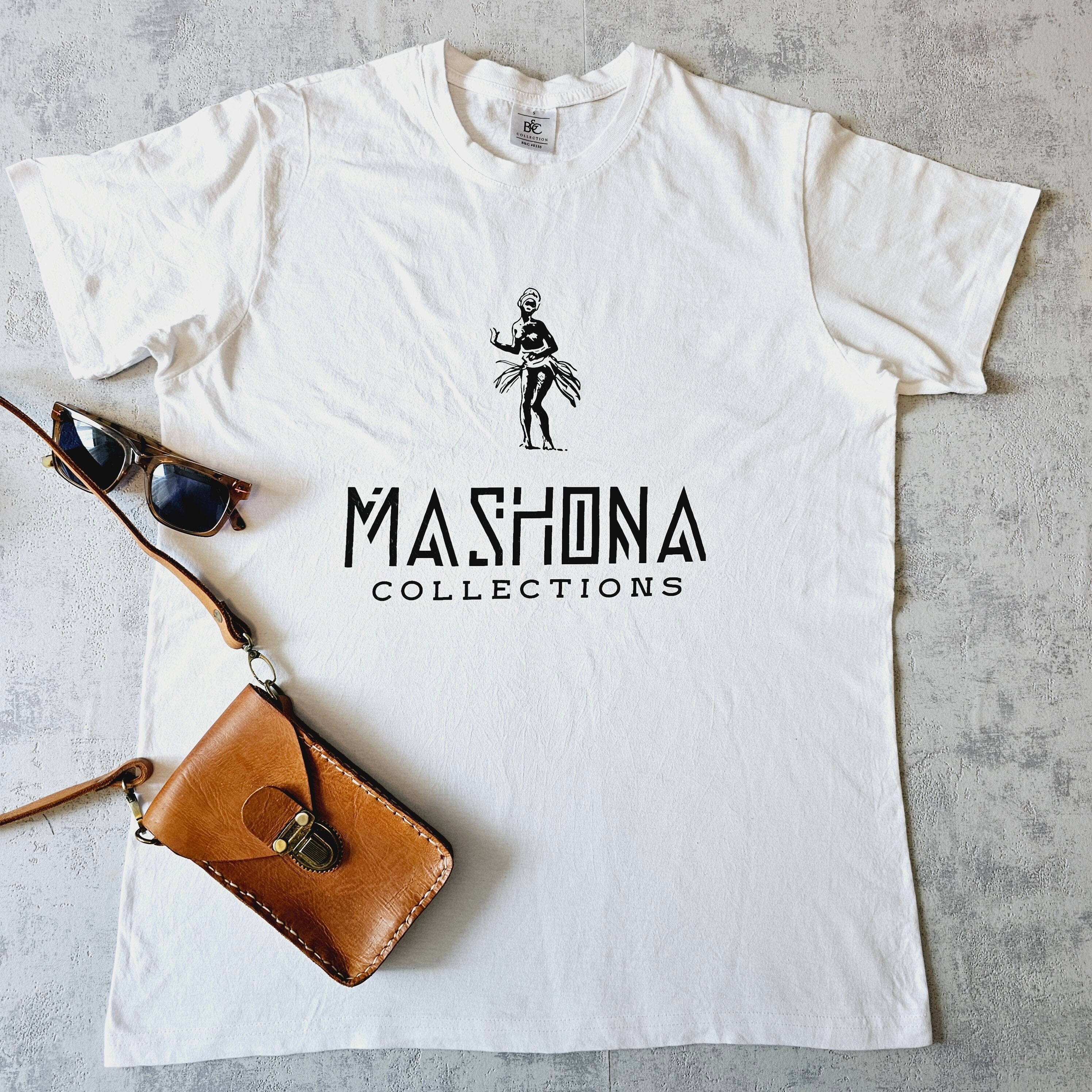 Africa Print Detailed T-shirt | Bogolan Print Detail and Pocket - Etsy