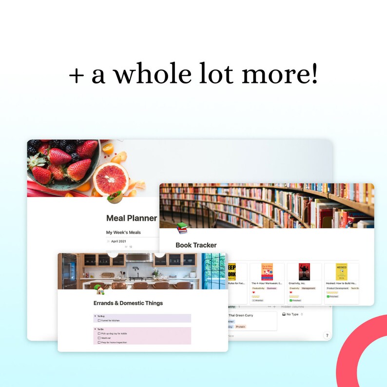 The Ultimate Life Organizer Notion Template - Etsy