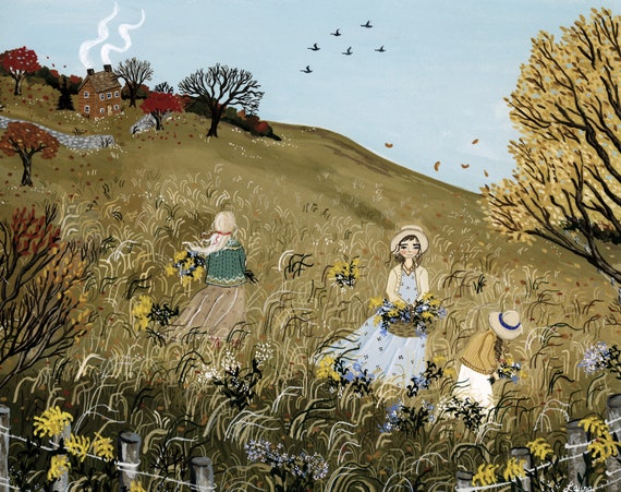 Little Life on the Prairie 8x10 Print Motherhood Art - Etsy