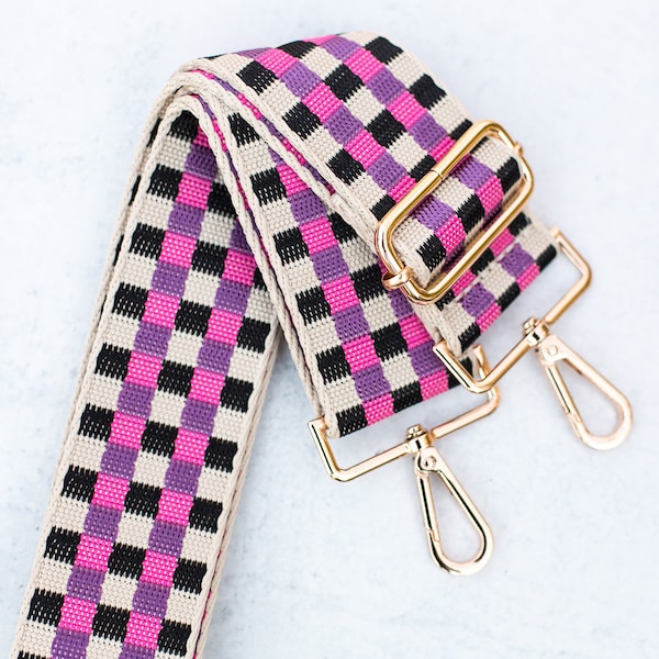 Checkered Purse - Etsy