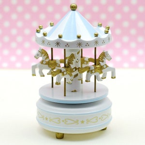 Nostalgic Carousel Music Box, Music Box, Baby Shower Gift,christmas ...