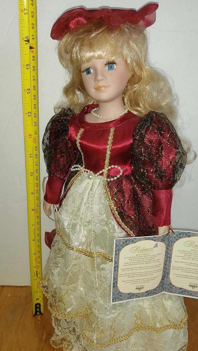 Porcelain Doll Rebecca Collection Limited Edition Elby - Etsy
