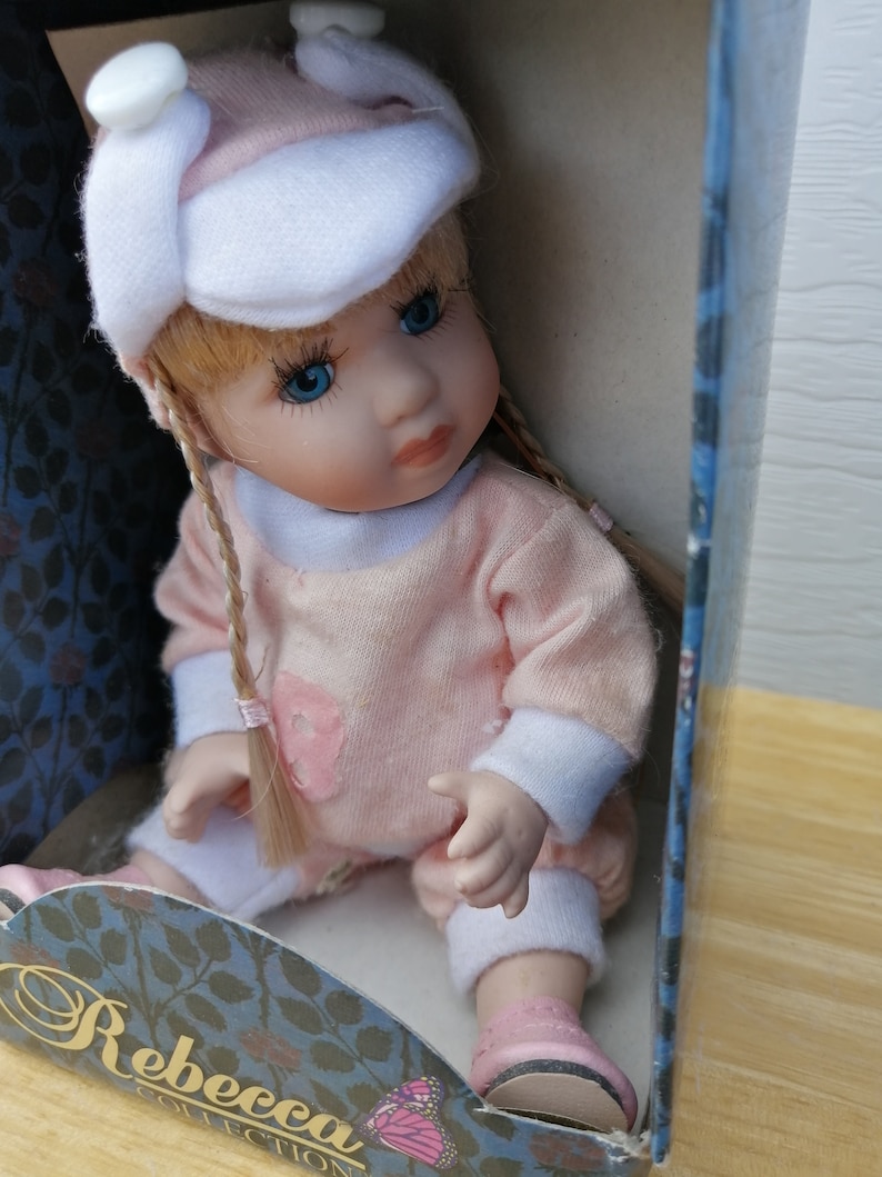 6 Miniature Porcelain Dolls - Rebecca Collection - Etsy