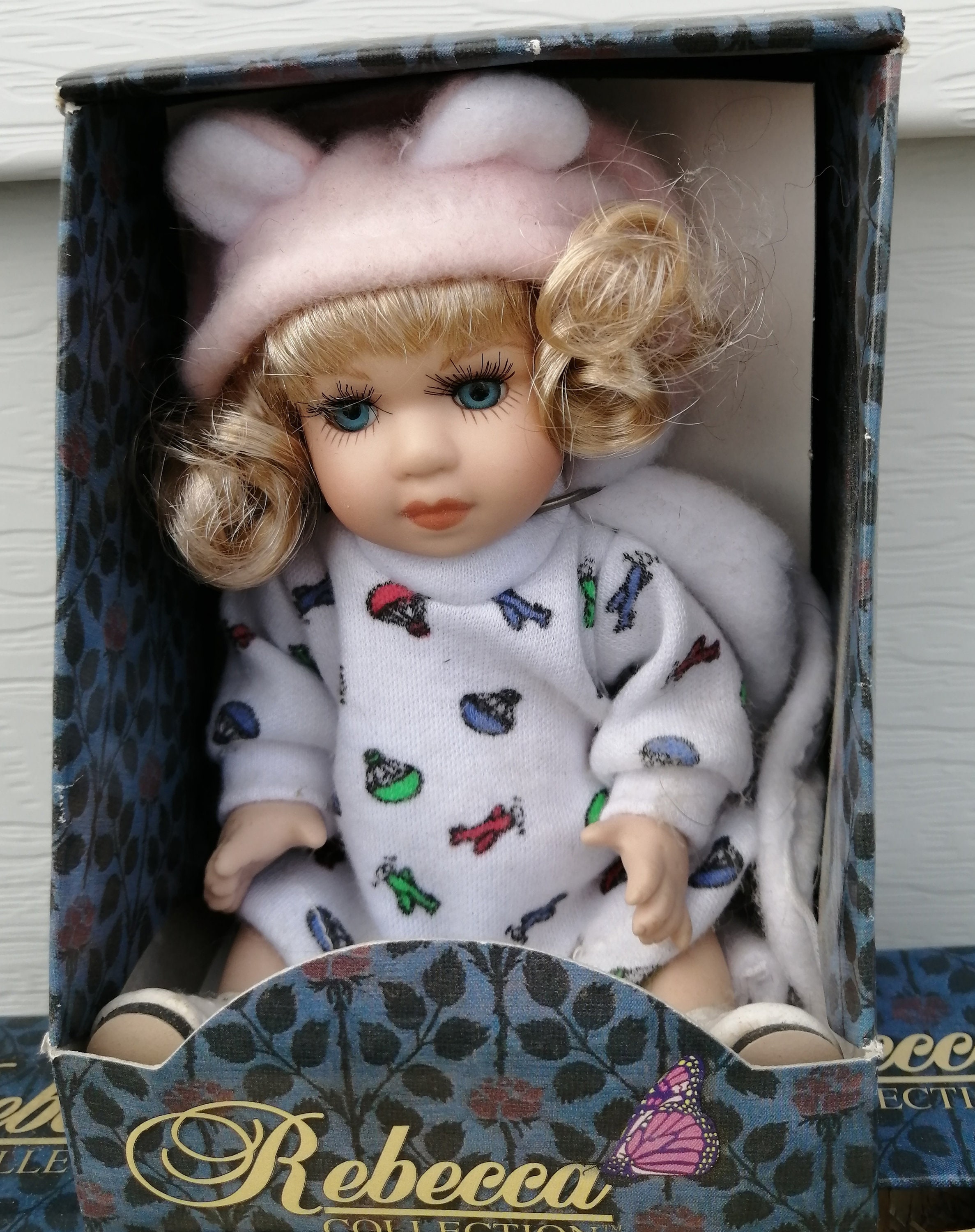 6 Miniature Porcelain Dolls - Rebecca Collection - Etsy