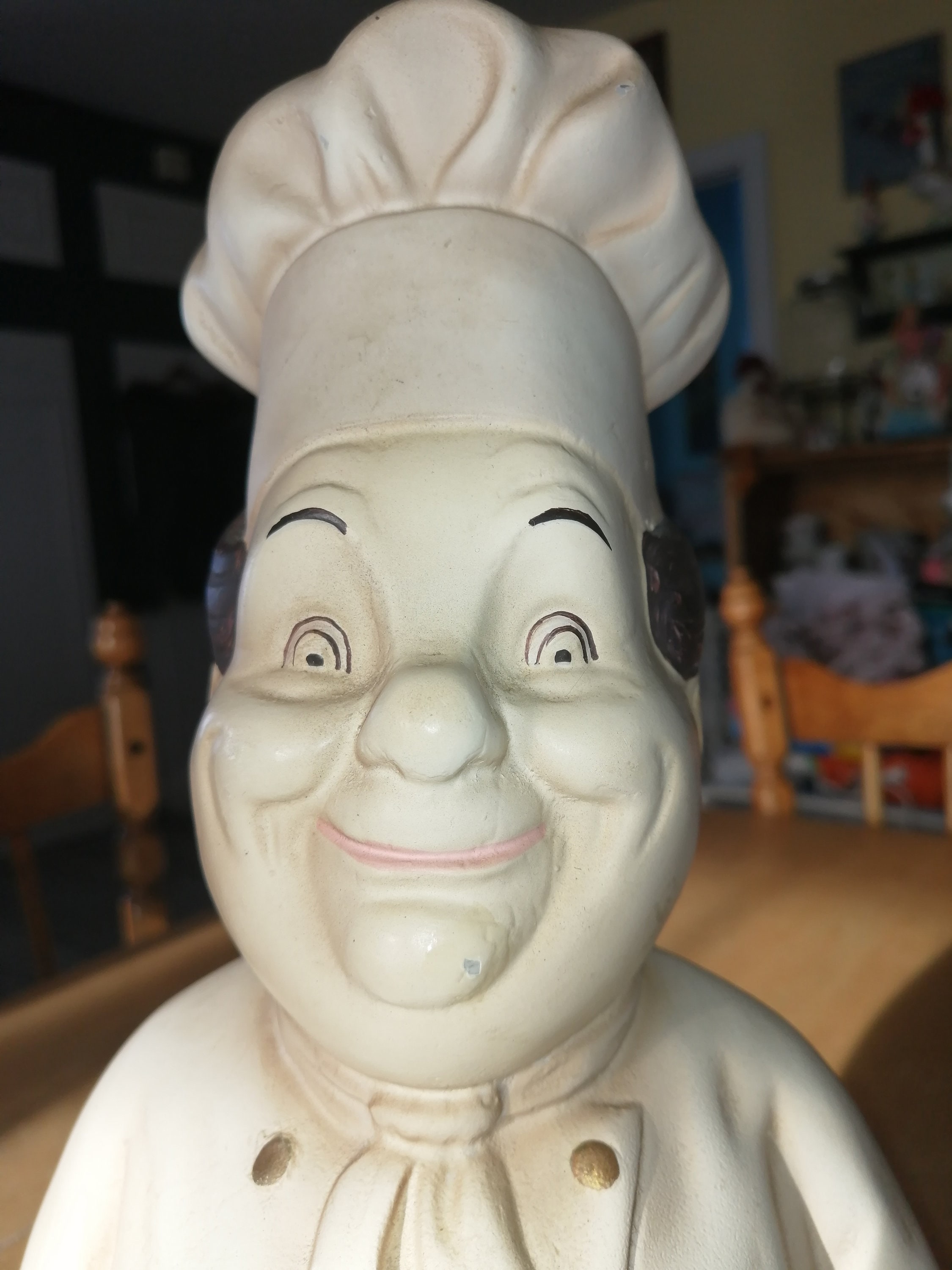 Statuette of Chef in Papier-mâché - Etsy