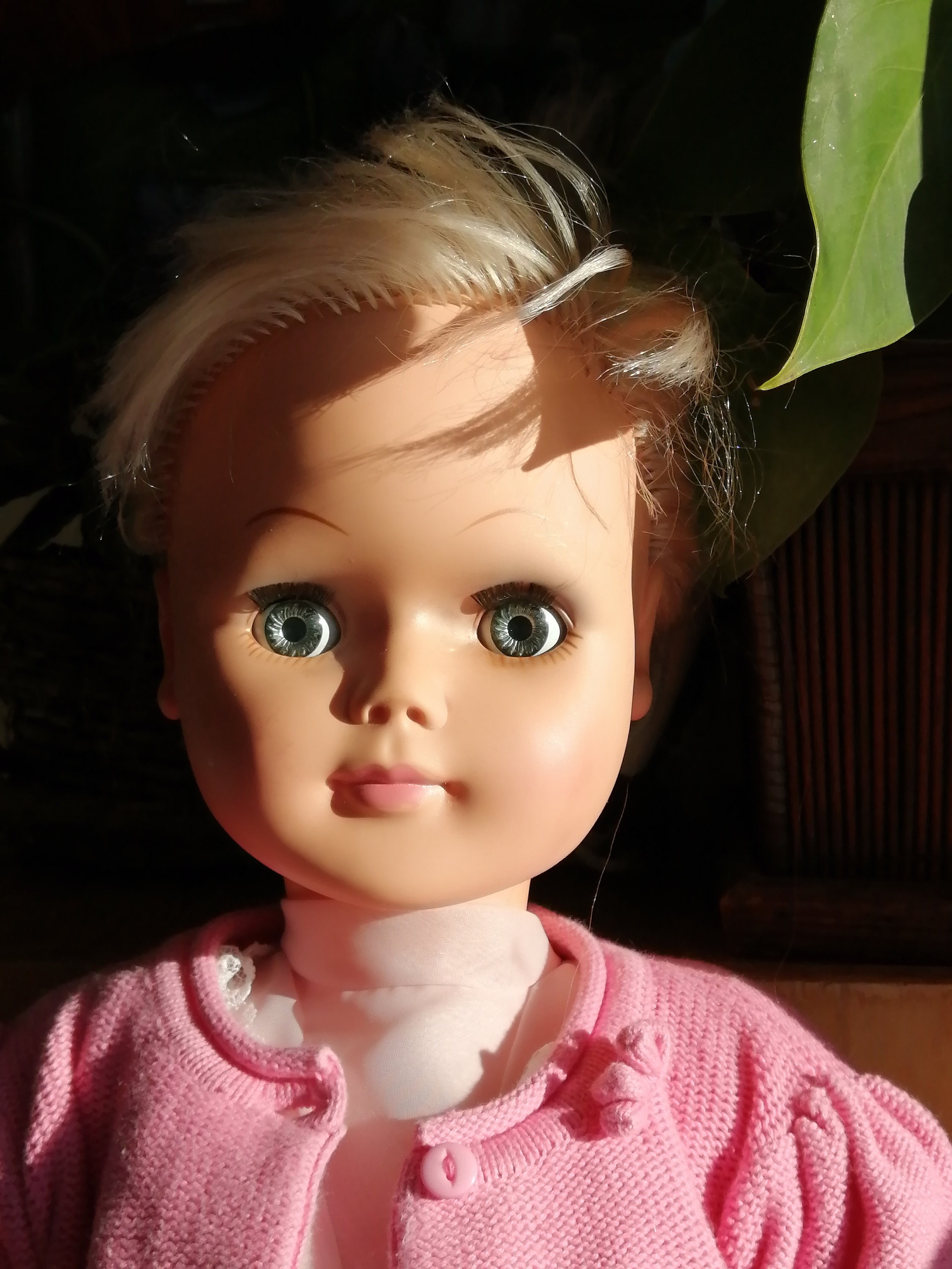 Vintage Mighty Star Blinking Eye Doll 33W - Etsy