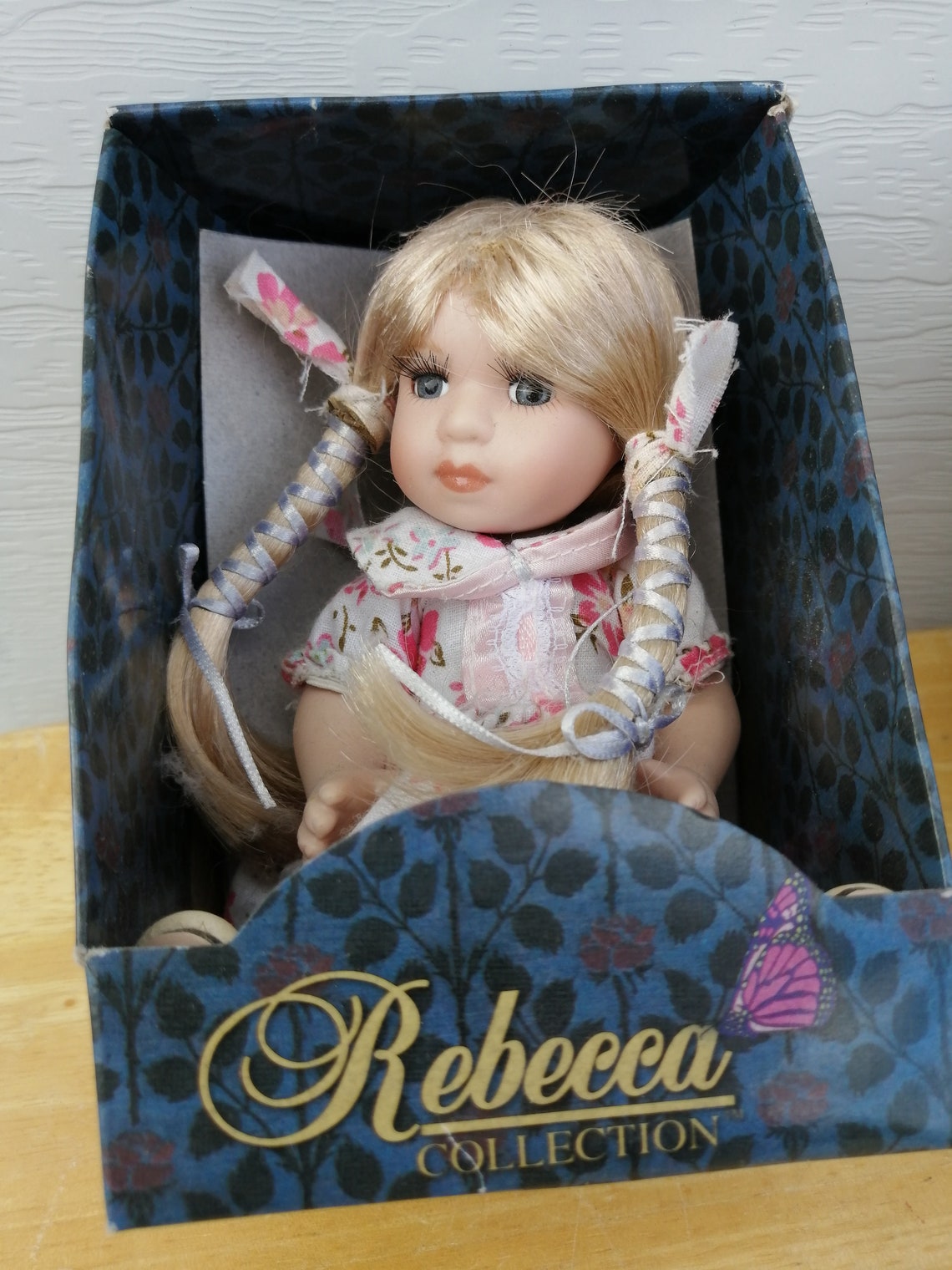 6 Miniature Porcelain Dolls - Rebecca Collection - Etsy