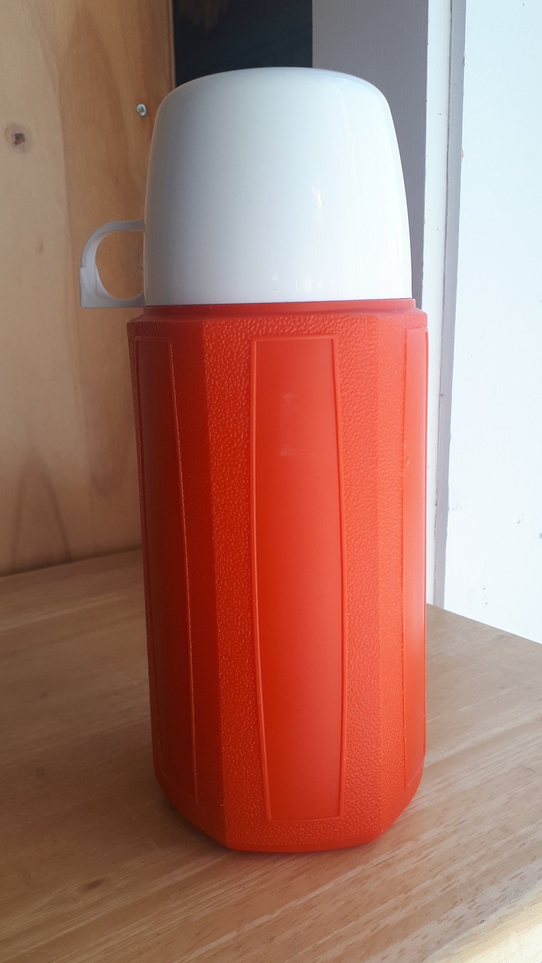 Bouteille thermos rouge des années 80 - modèle U-2 - Etsy France