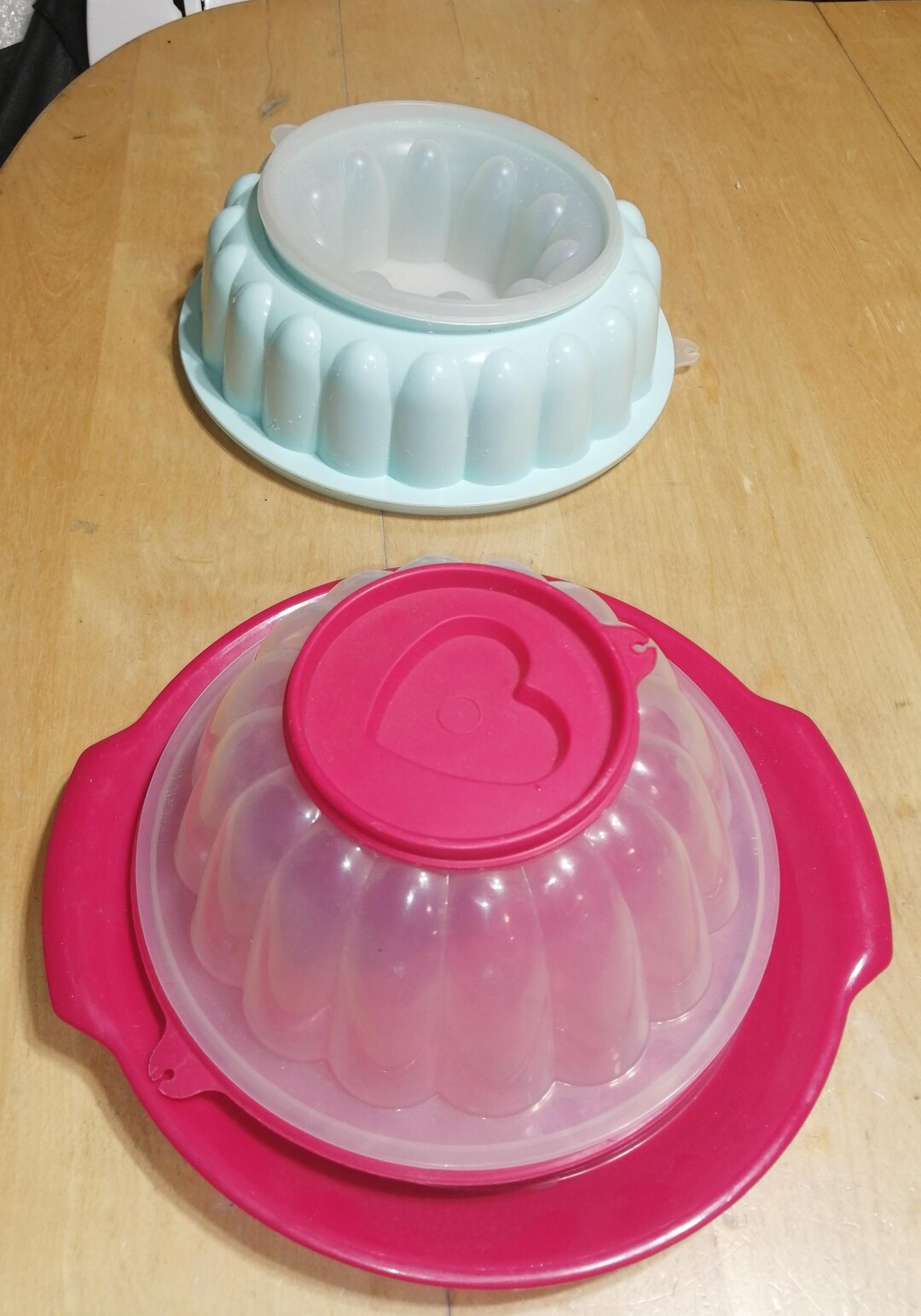 Tupperware Aspic or Jell-o Mold Green or Pink - Etsy
