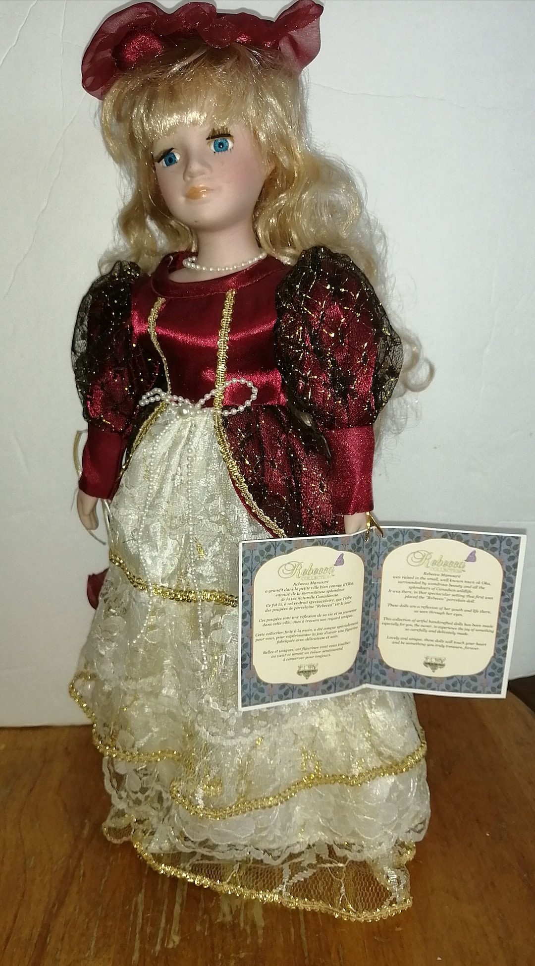 Porcelain Doll - Rebecca Collection - Limited Edition - Elby - Etsy