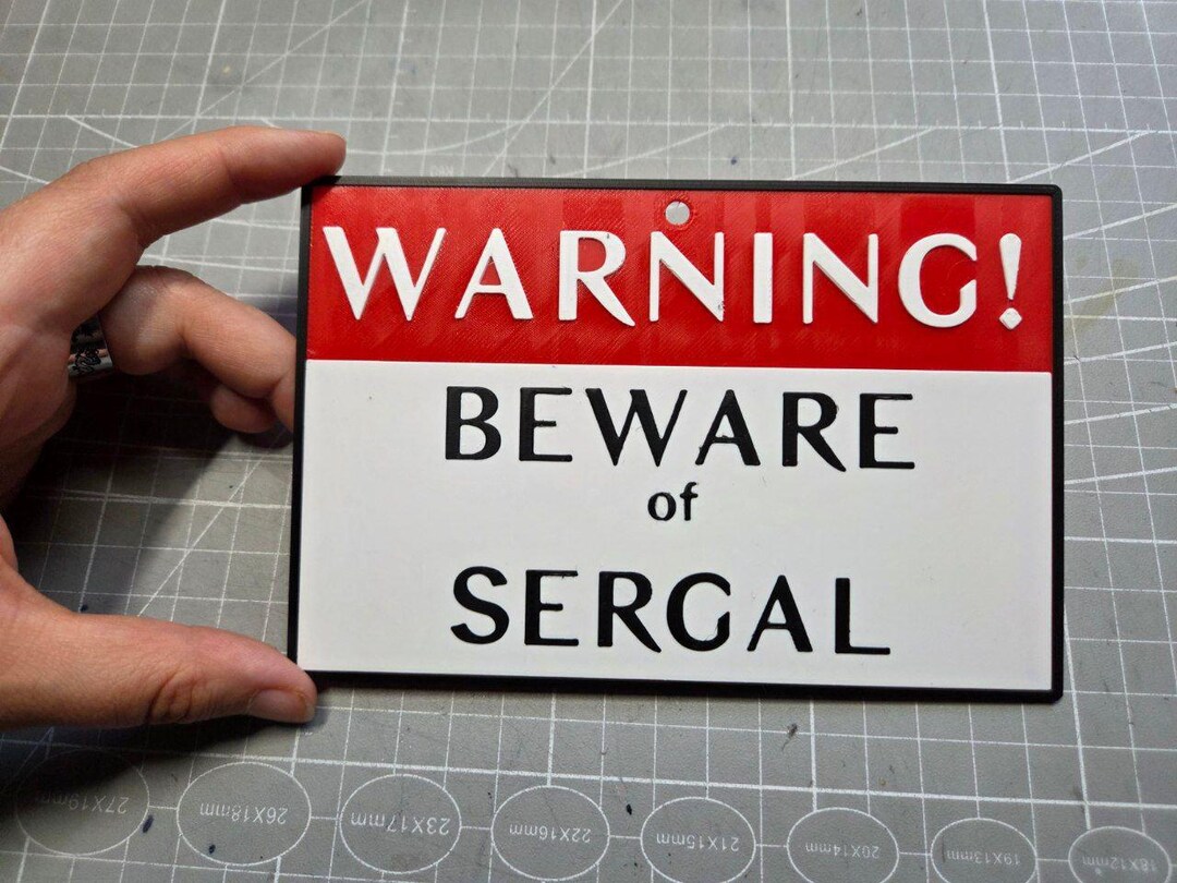 Species Warning Signs - Etsy