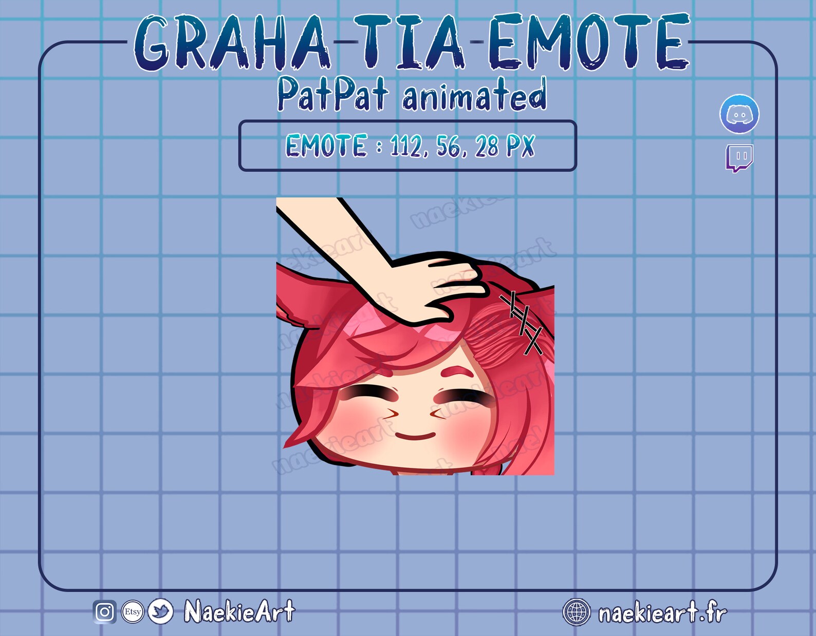FFXIV Graha Tia | Patpat Animated Emote - Etsy
