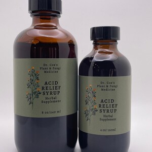 Acid Relief Syrup - Etsy